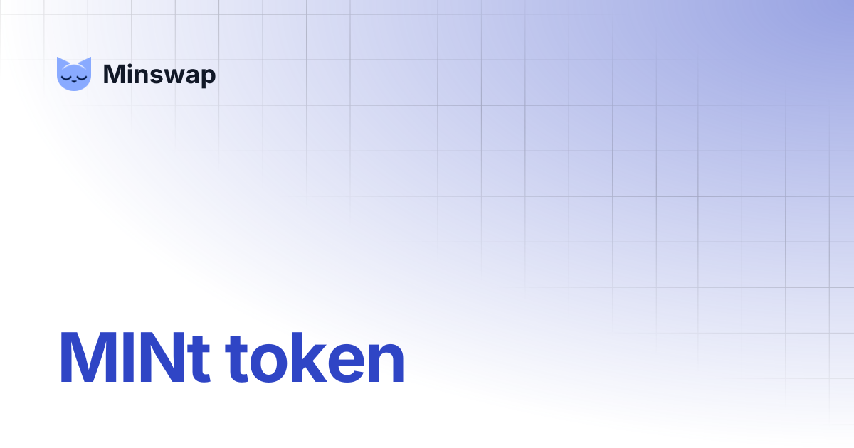 MINt token | Minswap